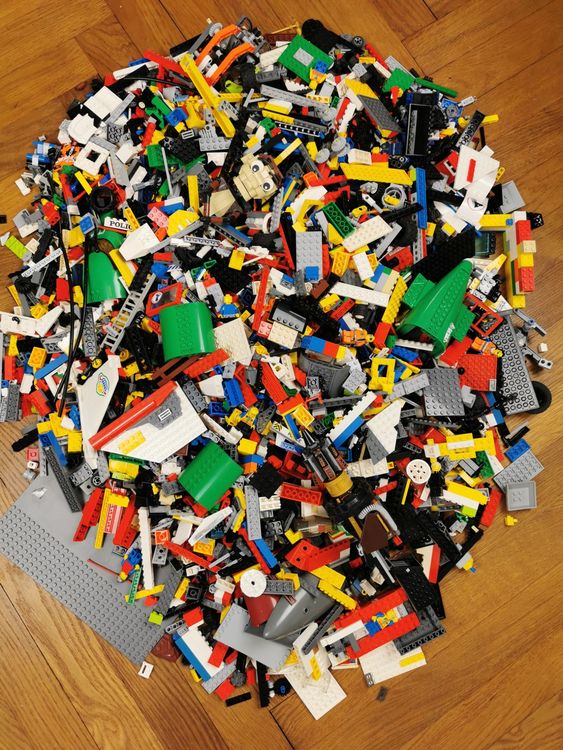 XXL Lego Mix gebrauchte Bausteine Lot en vrac Kiste Konvolut (Gebraucht) in Derendingen für CHF ...