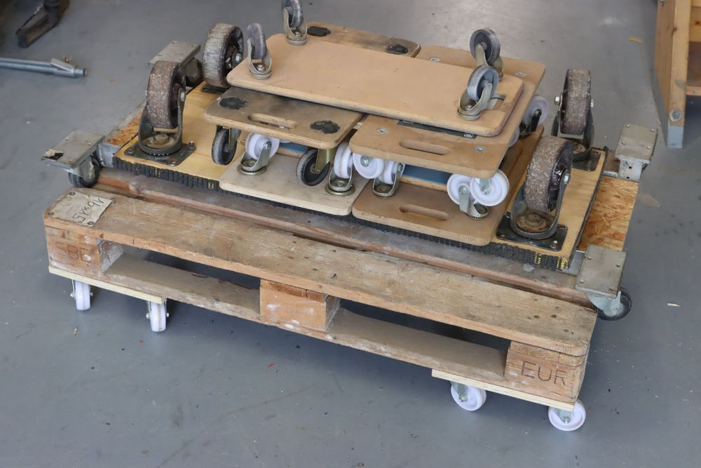 Lot mit 10 Möbelwagen, Möbelrolli, Möbelhund, Rollwagen (Gebraucht) in ...