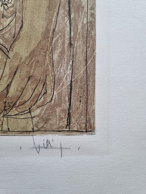 RENÉ Villiger LITHOGRAPHIE SIGNIERT (Gebraucht) in Gersau für CHF 38 – mit Lieferung auf Ricardo ...