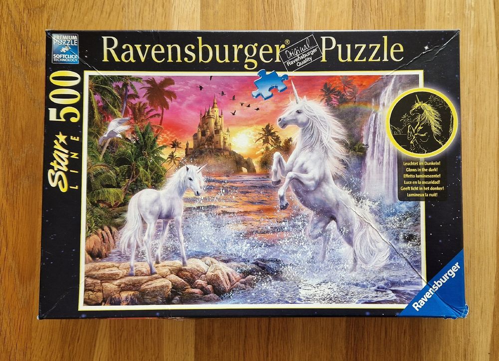 Einhornpuzzle für Mädchen 500 Teile | Kaufen auf Ricardo