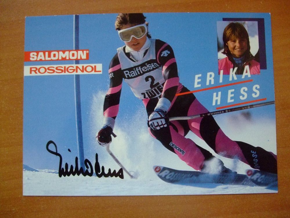 ERIKA HESS (CH) AUTOGRAMMKARTE | Kaufen auf Ricardo