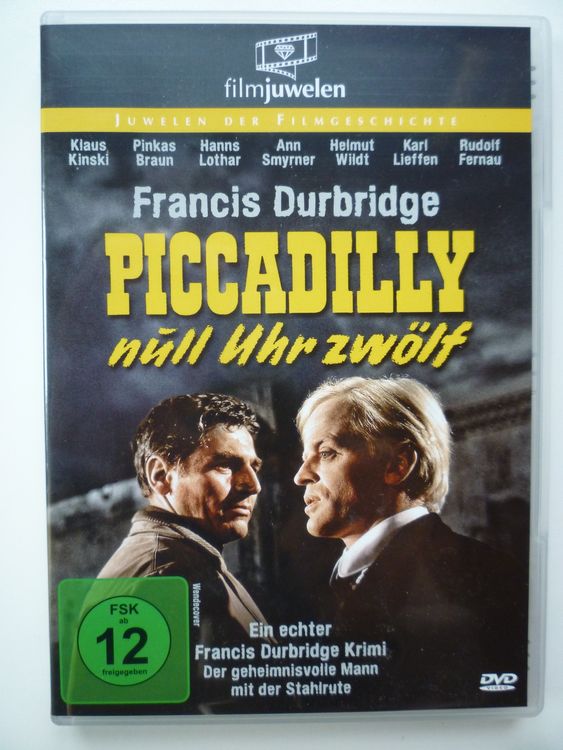Piccadilly null Uhr zwölf Klassiker 1963 Durbridge, Kinski | Kaufen auf ...