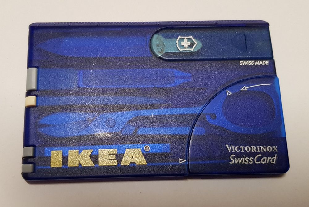 VICTORINOX SwissCard Taschenmesser Couteau Werbemesser IKEA | Kaufen ...