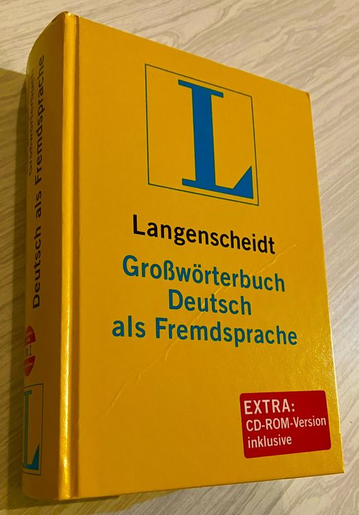Langenscheidt Grosswörterbuch Deutsch als Fremdsprache 2008 (Gebraucht) in Chêne-Bougeries für ...
