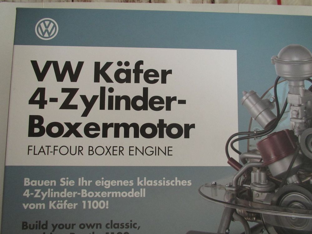VW Käfer, Motor Bausatz 1:4 Franzis (Neu und originalverpackt) in ...