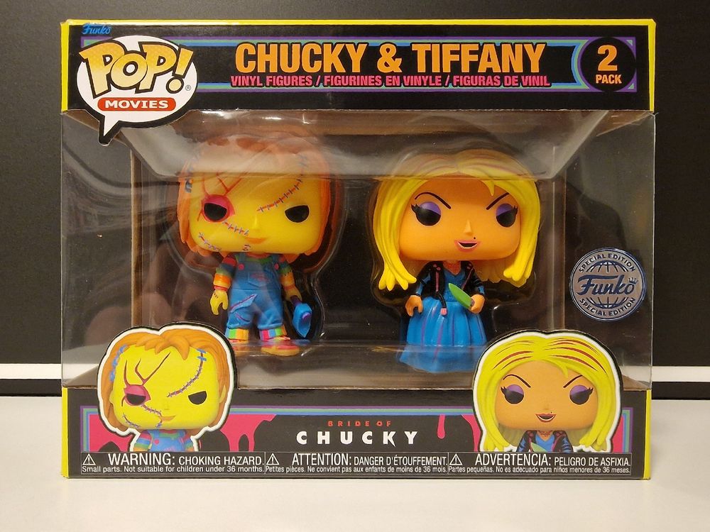 Funko Pop! Bride of Chucky - Chucky & Tiffany %AKTION% (Neu (gemäss ...