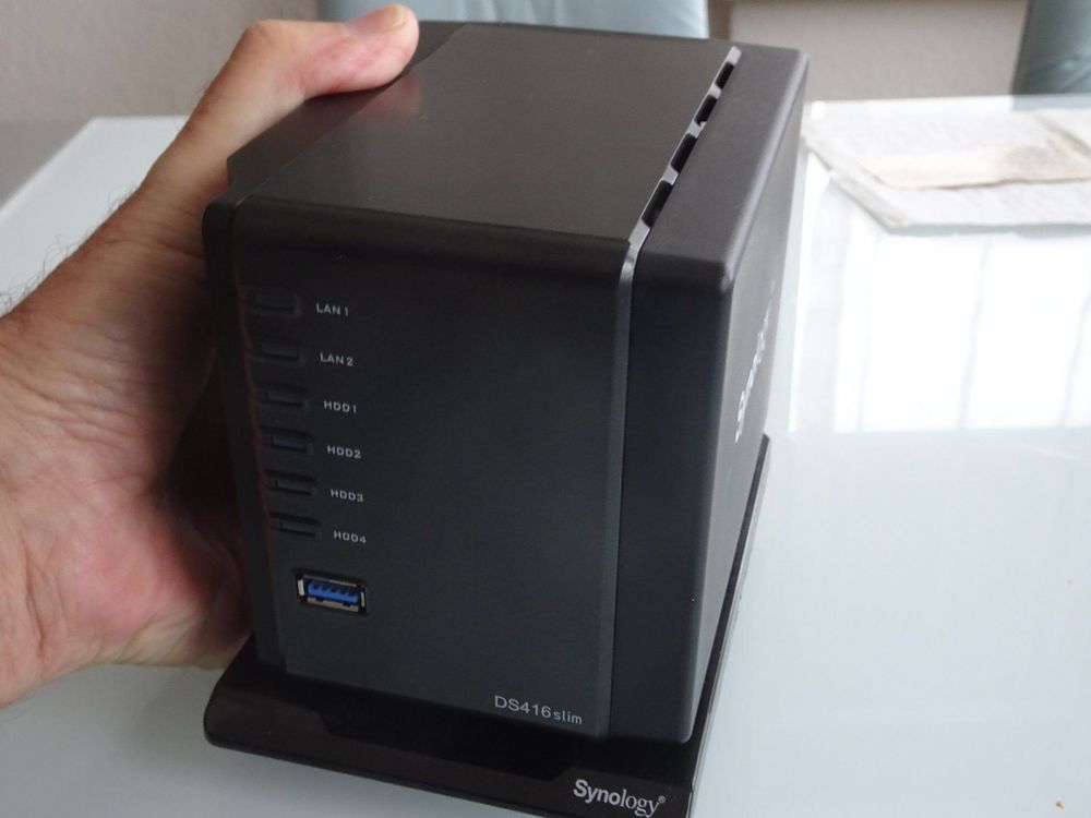 Synology DS416slim inkl. 4x 1TB HD 2,5" (Gebraucht) in Zürich für CHF ...