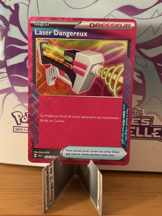 Carte Pokemon - Dresseur Laser Dangereux- Full Art FR (Neu (gemäss ...