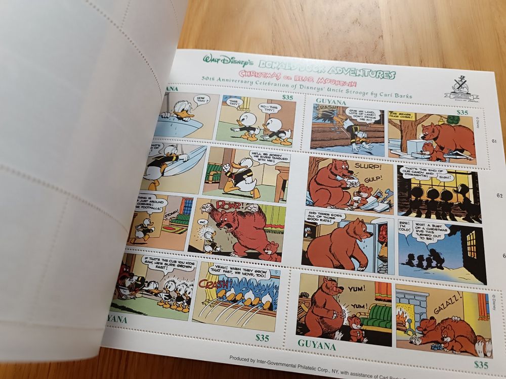 Disney Briefmarken Heft, Carl Barks (Neu (gemäss Beschreibung)) in ...