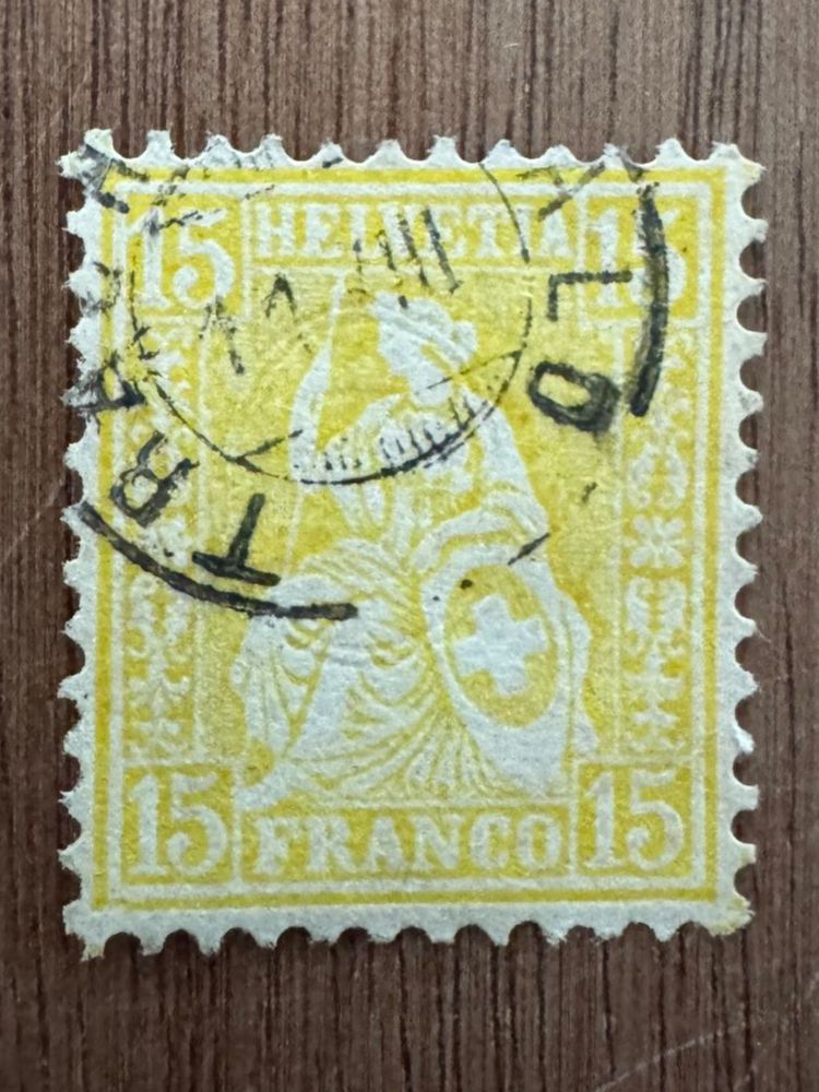 Nr. 39, 40, 41, Stempel Trachselwald und 2x Genève (Gebraucht) in ...