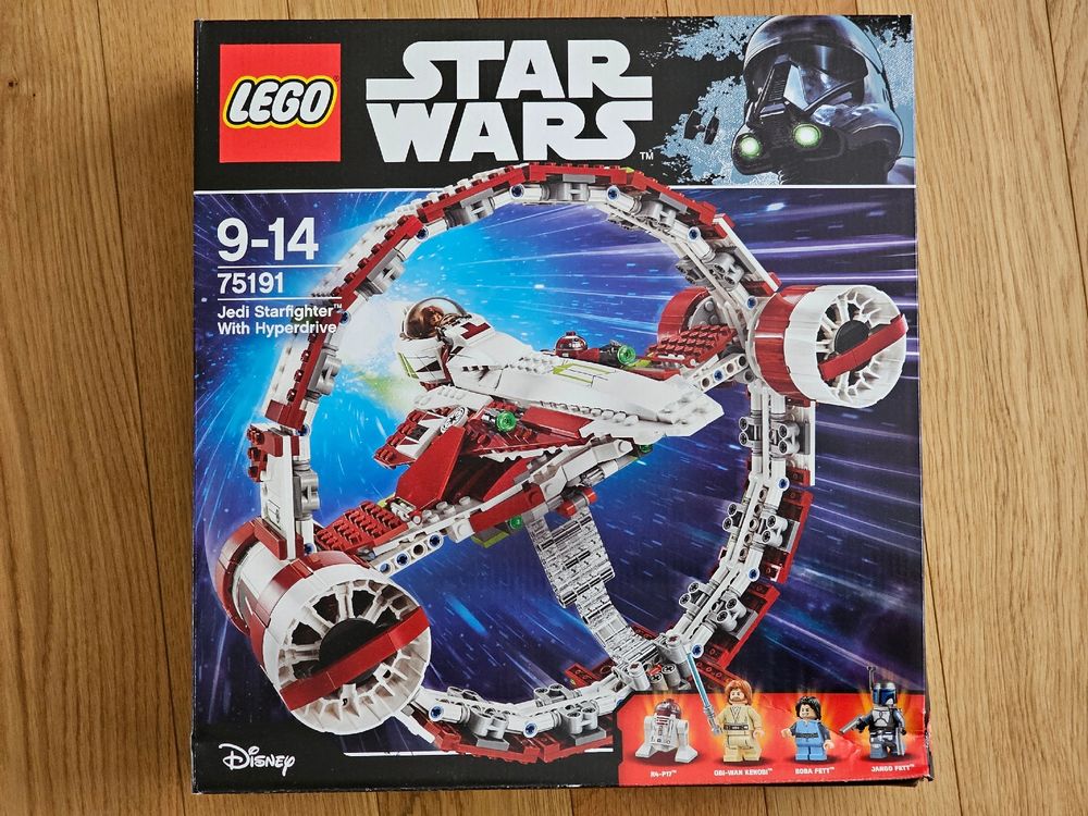 Lego 75191 Star Wars Jedi Starfighter with Hyperdrive (Gebraucht) in ...