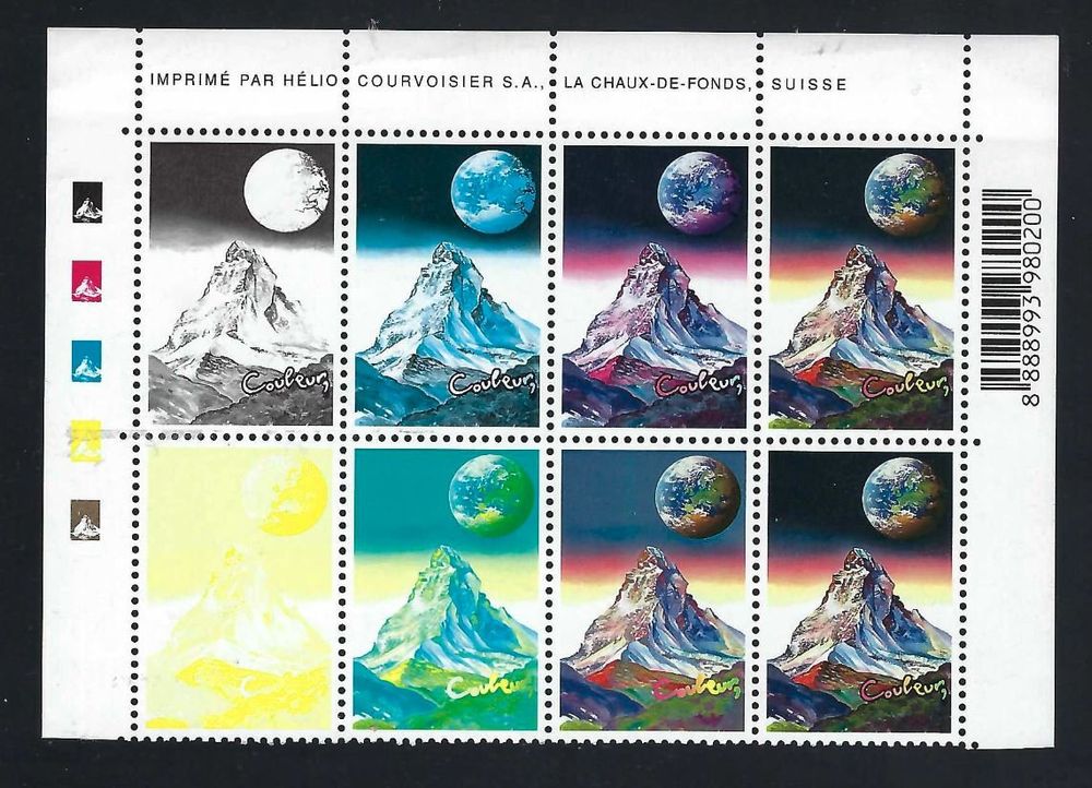 Extrait #1 du bloc Hélio Courvoisier (Neuf (Voir description)) à ...