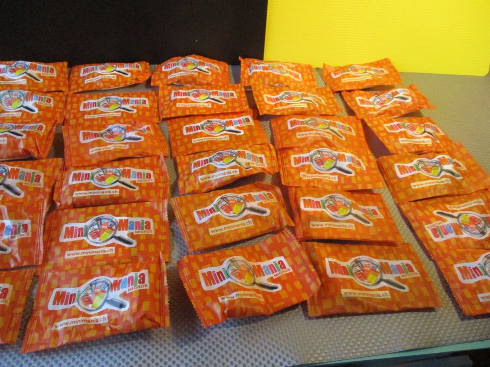 Mini Mania Migros Sammelfiguren 30 Beutel (Gebraucht) in Ottikon Gossau ...