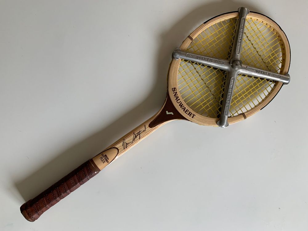 Snauwaert Tennisschläger Vintage Retro "Brian Gottfried" | Kaufen auf ...