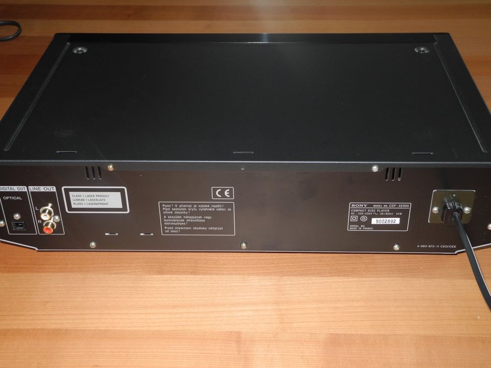 SONY CDP-XE 900 CD-PLAYER MIT FERNBEDIENUNG (Gebraucht) in Fahrwangen ...