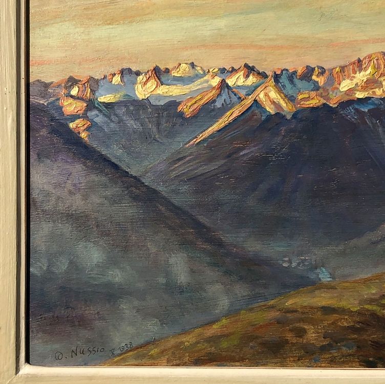 Oskar Nussio (1899-1976) Orig. Gemälde (Gebraucht) in Hochdorf für CHF ...