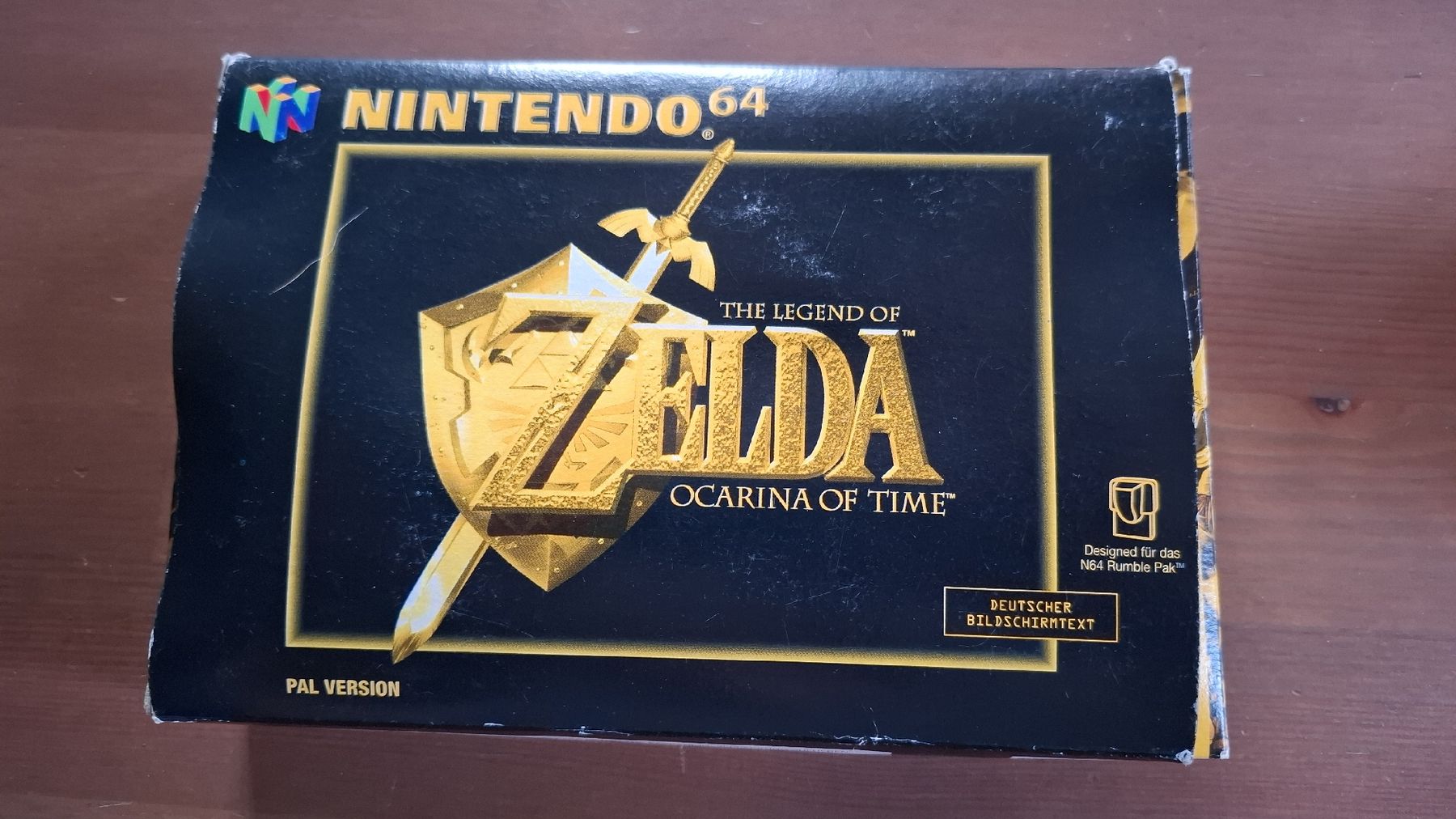 Nintendo 64 Zelda Ocarina of Time - complet - PAL (Gebraucht) in ...
