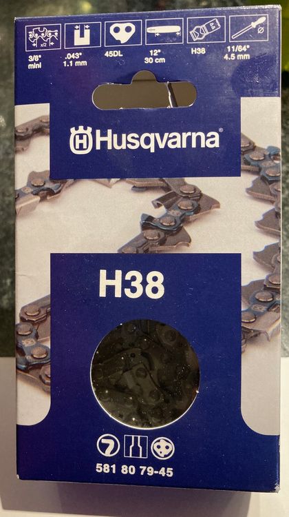Neu: Husqvarna H38 Sägekette (Neu und originalverpackt) in Stetten AG für CHF 15 – mit Lieferung ...