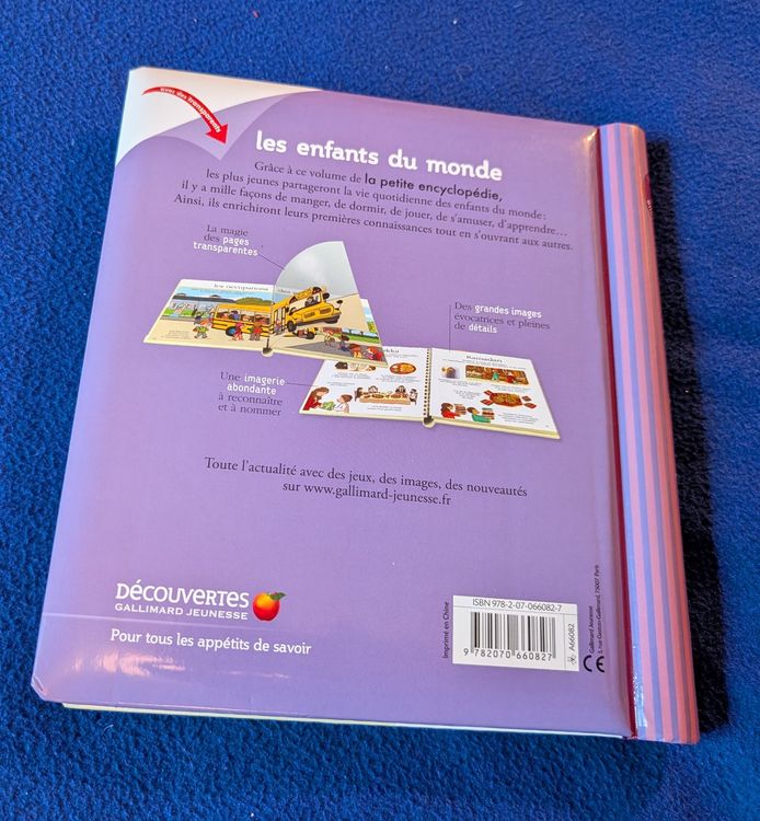 LES ENFANTS DU MONDE, livre pour les 3 à 7 ans (Neuf avec emballage d ...