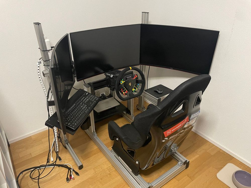 SimRacing Rig (Fanatec CSL DD, Heusinkveld Pedals, Monitore) (Gebraucht ...
