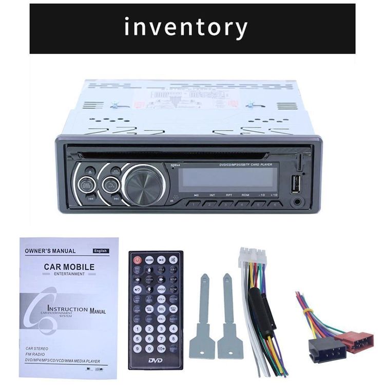 Autoradio 1 DIN CD DVD Video Bluetooth USB FM AUX (Neu und originalverpackt) in Chiasso für CHF ...