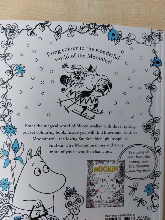 Buch: The Pocket Moomin Colouring Book (Neu (gemäss Beschreibung)) in ...