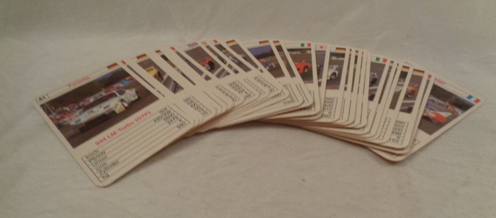 Auto Quartett - Heisse Öfen - Rennwagen / 32 Karten | Kaufen auf Ricardo