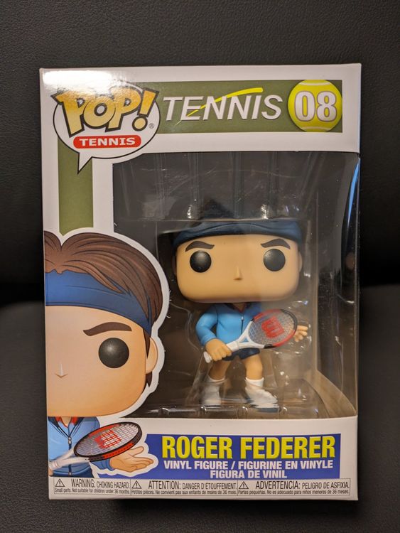 Funko Pop! Tennis - Roger Federer #08 (Neu (gemäss Beschreibung)) in ...