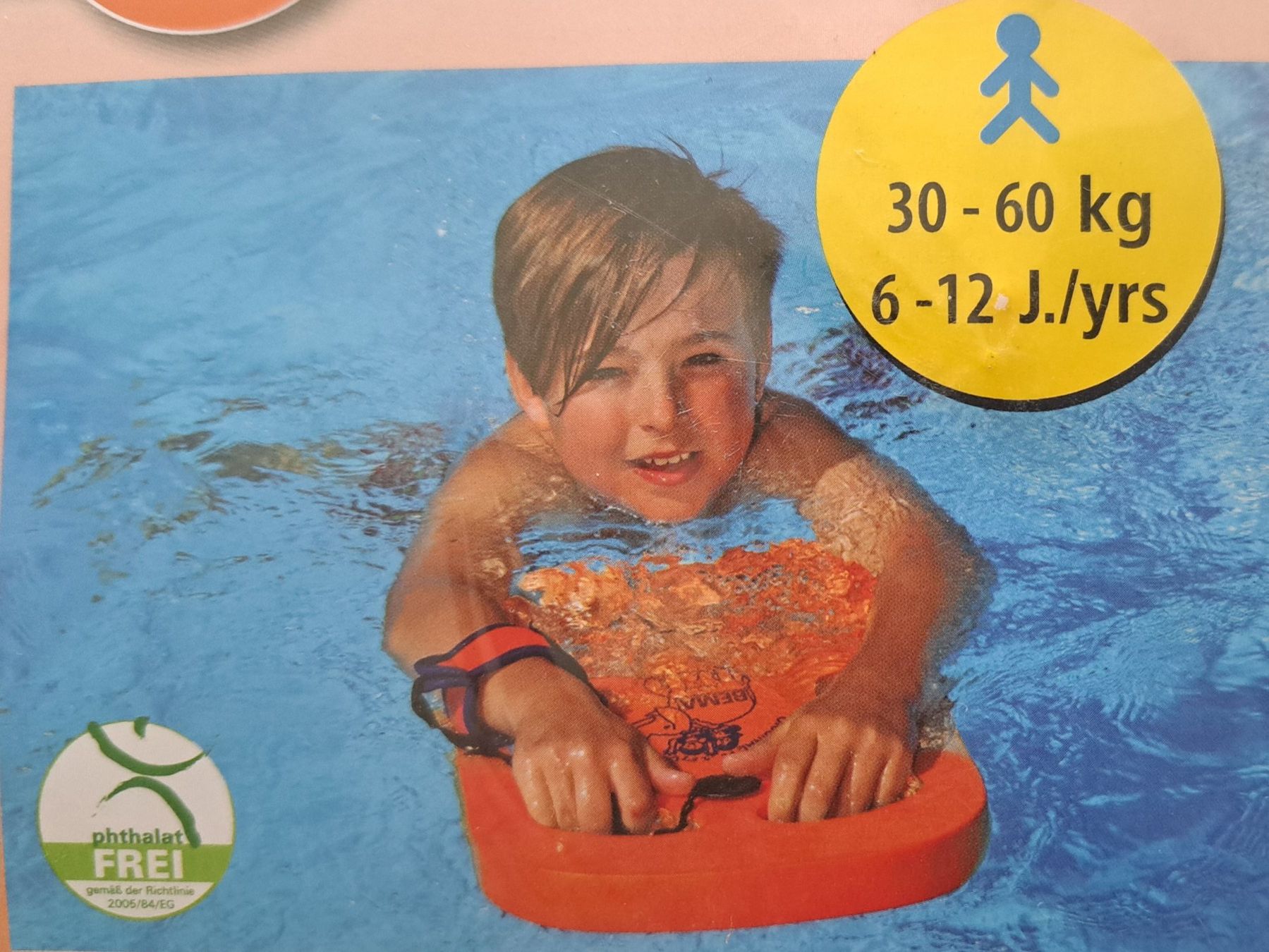 Planche de natation enfant bleue BEMA (Neuf avec emballage d'origine) à ...