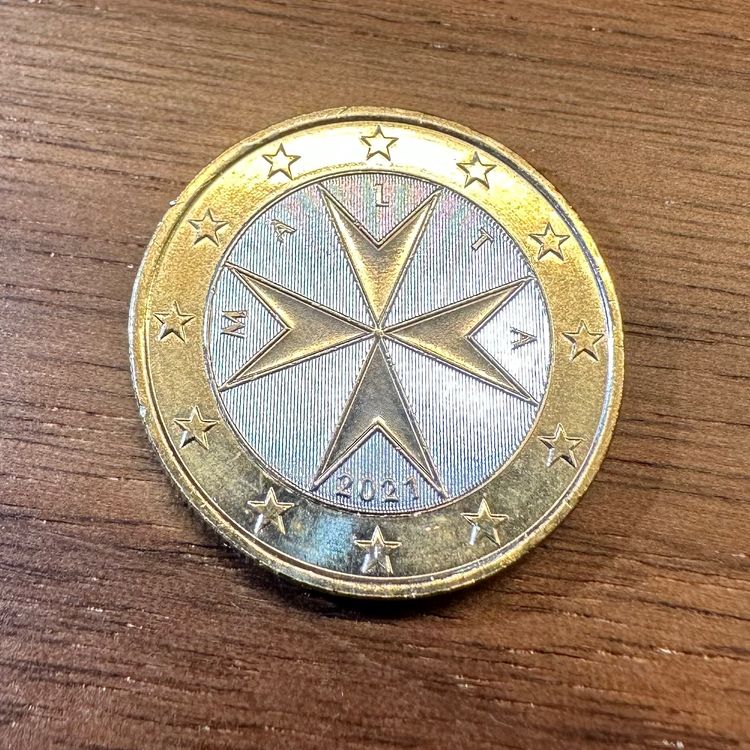 Malta 2021 1Euro Münze | Kaufen auf Ricardo