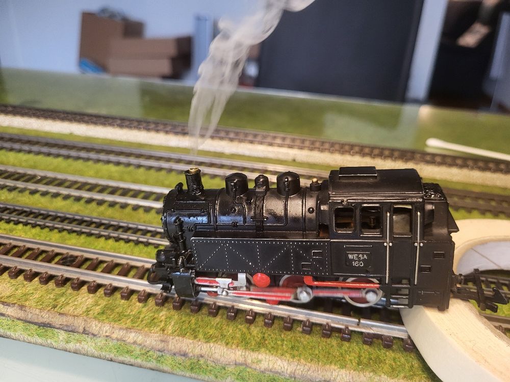 Wesa 160 Dampflok DC Analog mit Rauch | Kaufen auf Ricardo