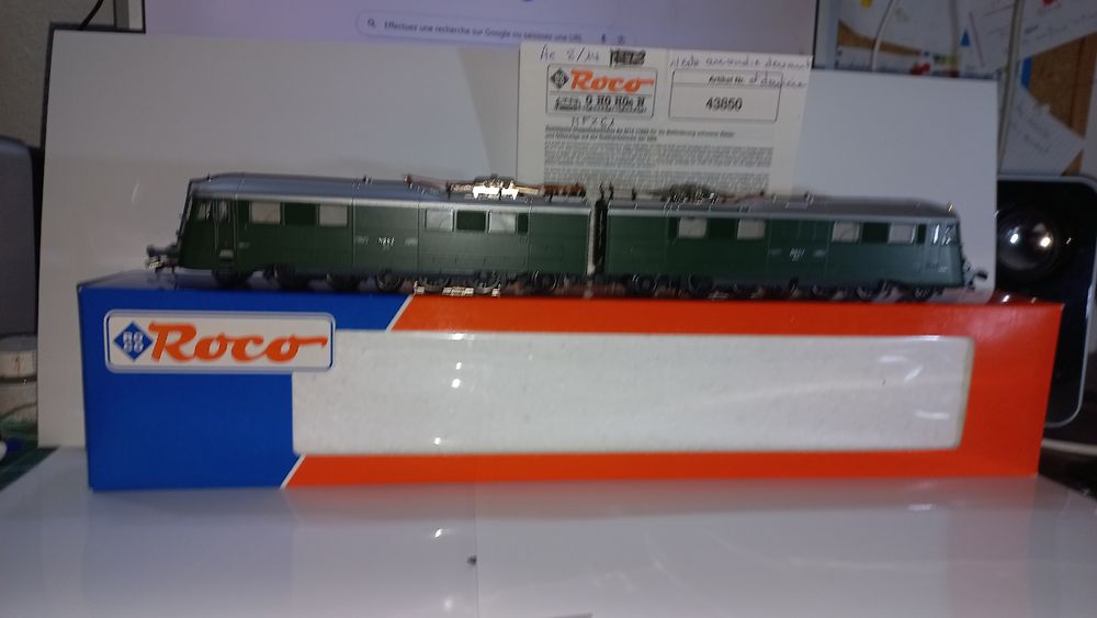 ROCO SBB Ae 8/14 Decodeur MFX ref 43850 (Gebraucht) in bremblens für ...