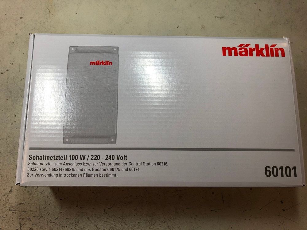 Schaltnetzteil Märklin 60101 | Kaufen auf Ricardo