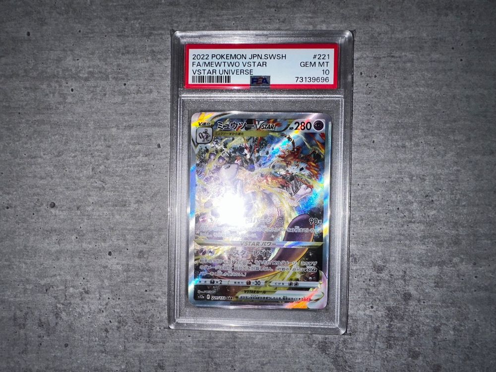Mewtwo VSTAR Gem Mint PSA 10 221/172 SAR VSTAR Universe | Kaufen auf Ricardo