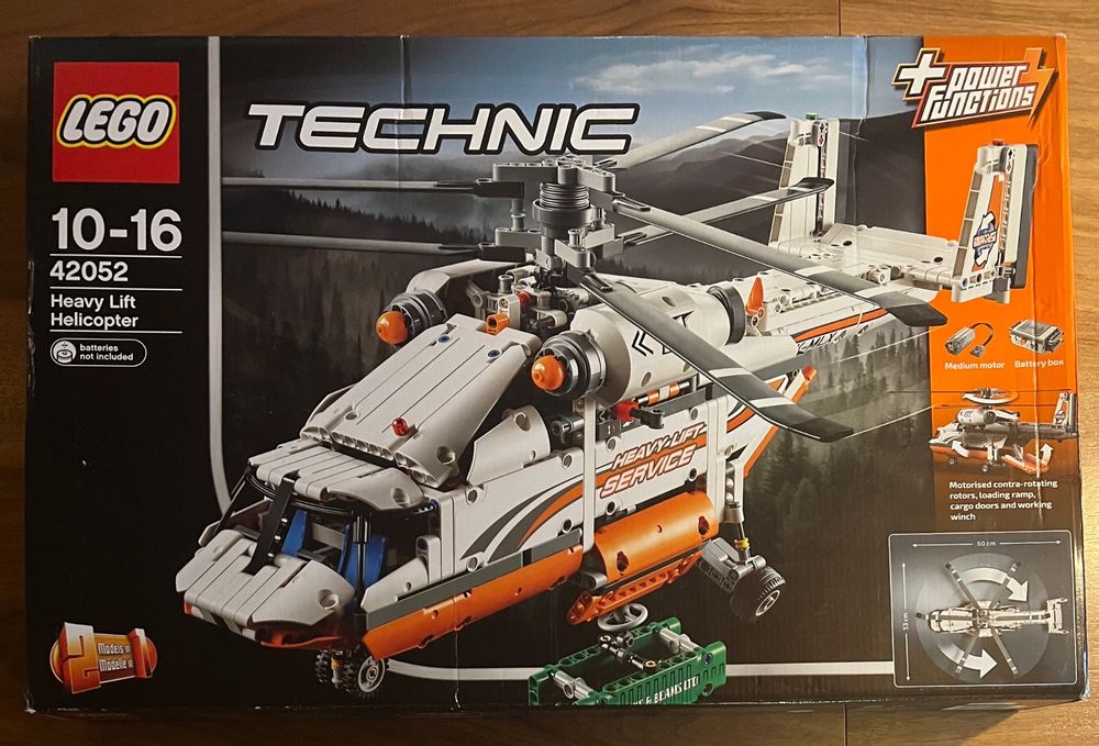 Lego Technic 42052 Heavy Lift Helicopter (Gebraucht) in Davos Platz für ...
