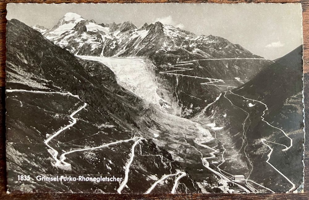 FURKA - GRIMSELSTRASSE - GLETSCH - RHONEGLETSCHER 1946 | Kaufen auf Ricardo
