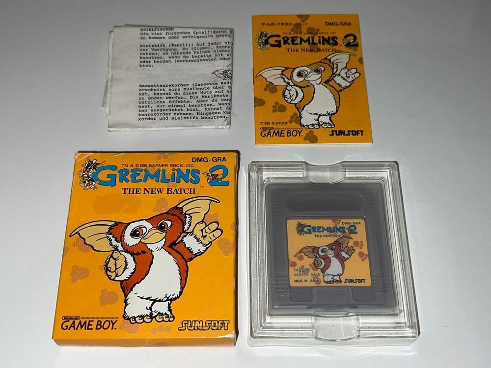 Game Boy (GB) Spiel - Gremlins 2: The New Batch (OVP) [JP] | Kaufen auf Ricardo