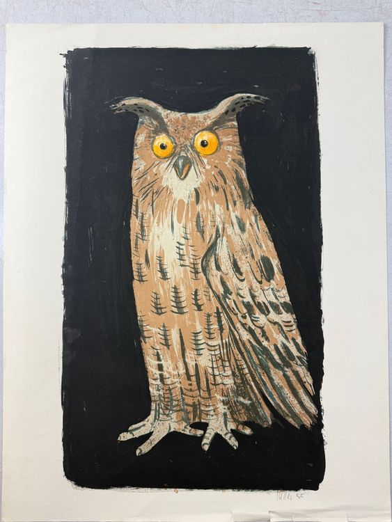 Heinz Keller (1928) Lithographie Handsigniert (Gebraucht) in Neuhausen am Rheinfall für CHF 10 ...