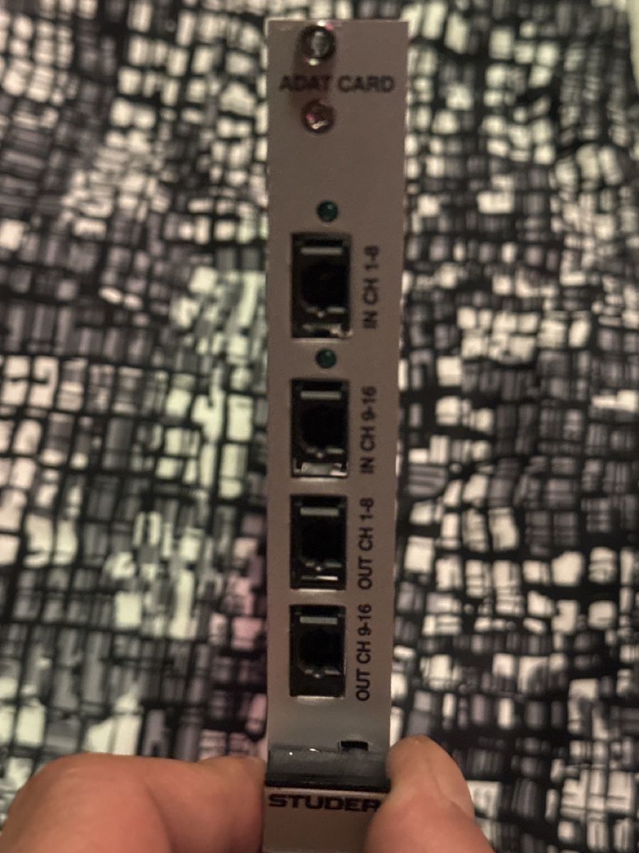 Studer ADAT Card – geprüft, LEDs grün, voll funktionsfähig (Gebraucht ...
