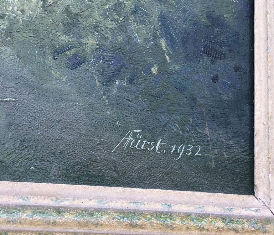 Abraham FÜRST (1869-1951)Orig.Gemälde (Gebraucht) in Hochdorf für CHF ...