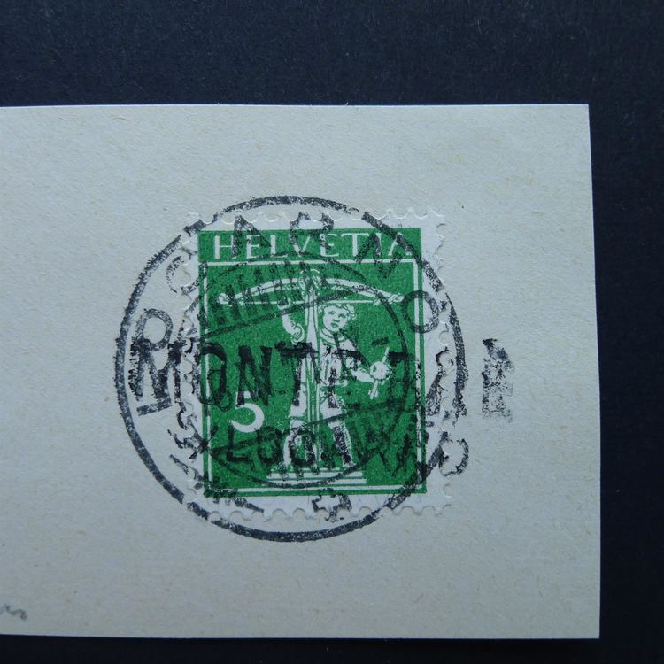 1910 Nr. 125II mit Balkenstempel von MONTE BAR signiert (Gebraucht) in ...