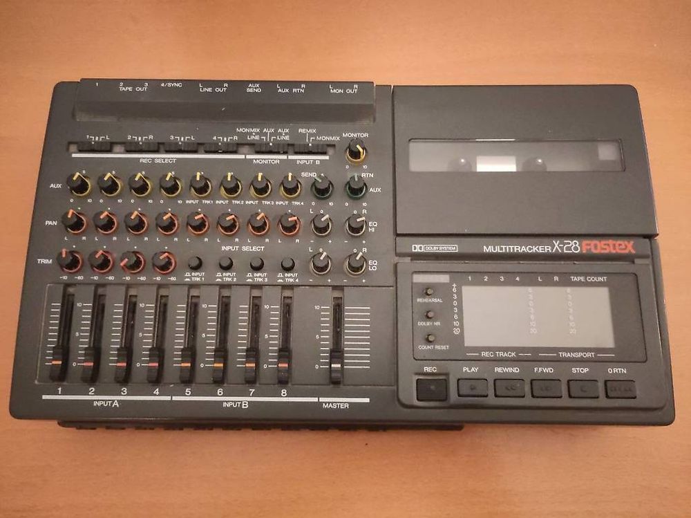 Fostex X-28 4-Spur 4-track Tape Recorder (Gebraucht) in Burgdorf für ...
