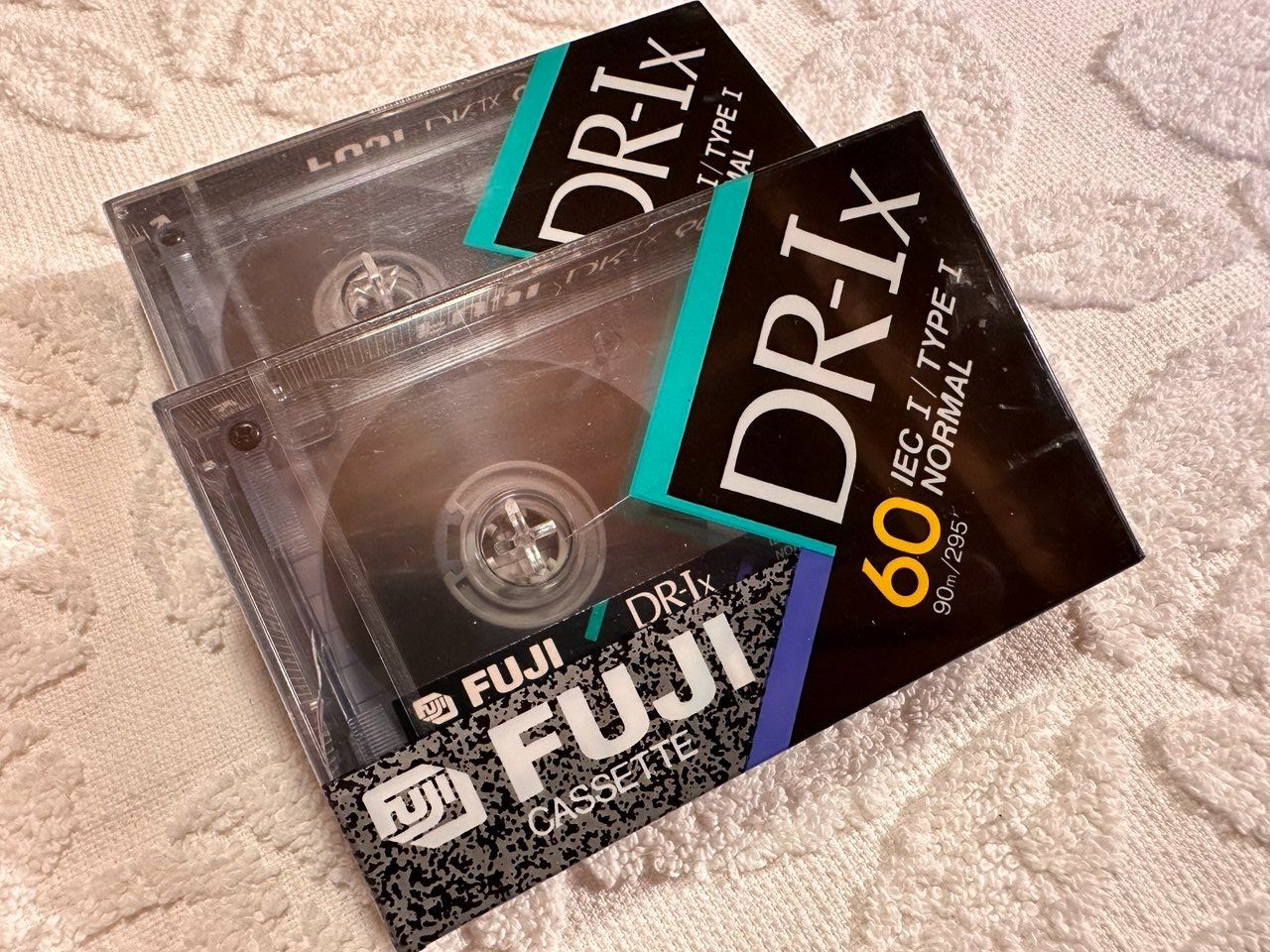 FUJI DR-Ix 60 Type I Audio Kassetten, 2 Stück - Neu & OVP (Neu und ...