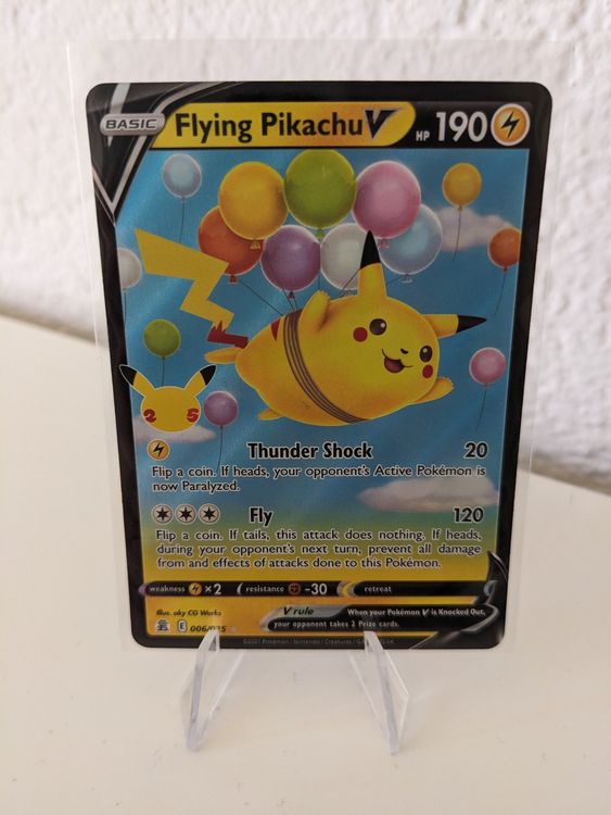 Pokemon Celebrations - Flying Pikachu V ( EN ) | Kaufen auf Ricardo
