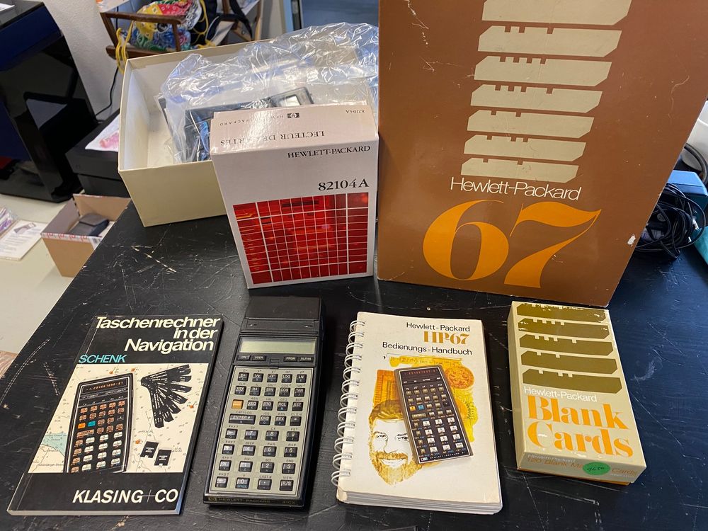 HP 41CX Taschenrechner Vintage (Gebraucht) in für CHF 311 – mit ...