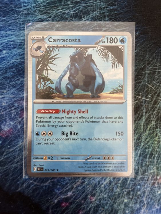 🇺🇸 Carracosta 023/086 Rare Holo | Pokemon Black Bolt (Neu (gemäss ...
