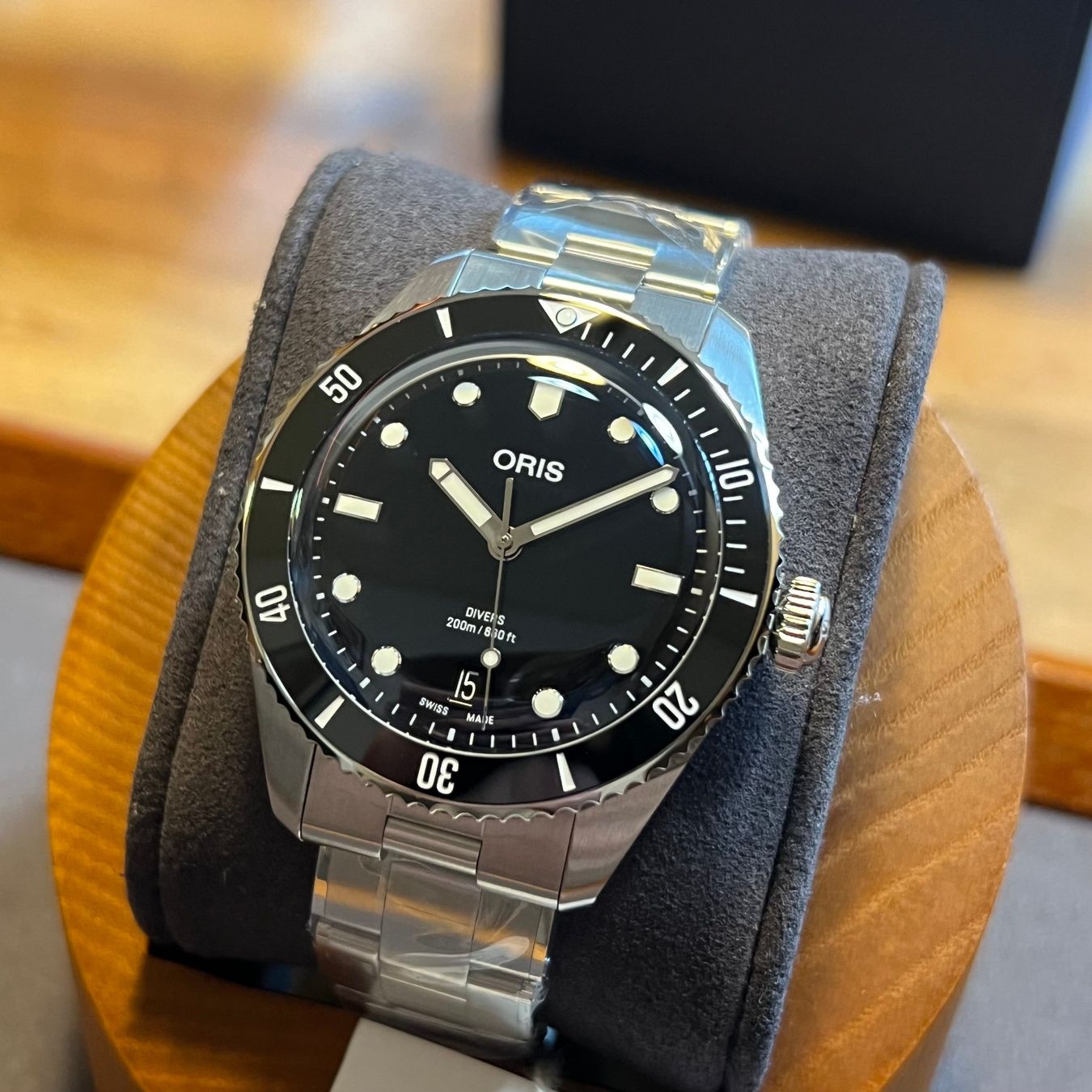 Oris Divers Date 2025 New Full Set 01 733 7795 4054 (Gebraucht) in ...