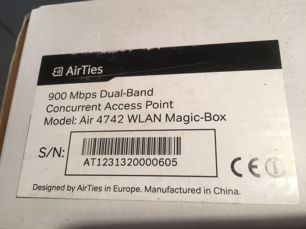 WLAN Magic-Box Swisscom (Concurrent Access Point) Air 4742 (Neu und ...