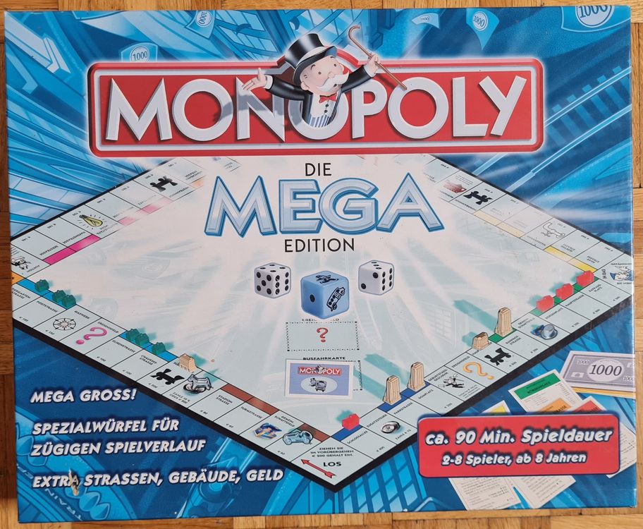 Monopoly - Die Mega Edition (Neu (gemäss Beschreibung)) in Zürich für CHF 34 – mit Lieferung auf ...
