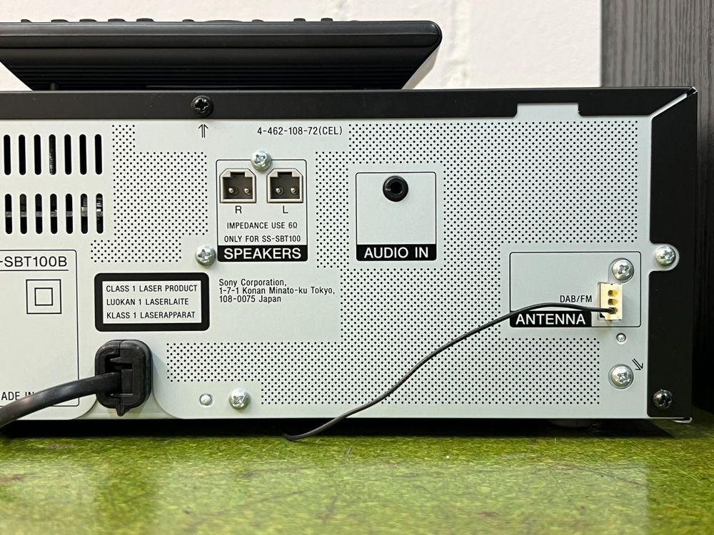 Mini Stereoanlage Sony Compact Disc Receiver HCD-SBT 100B (Gebraucht ...